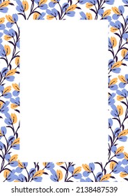 1,411 A4 Size Floral Frame Images, Stock Photos & Vectors | Shutterstock