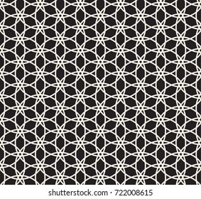 Flower Life Seamless Pattern Seed Life Stock Vector (Royalty Free ...
