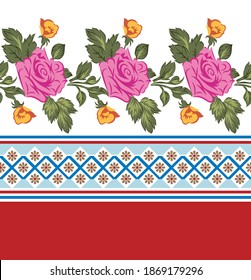 1,346 Indian saree border vectors Images, Stock Photos & Vectors ...