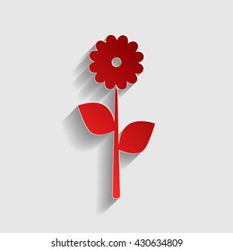 Flower Sign Illustration Stock Vector (Royalty Free) 430634809 ...