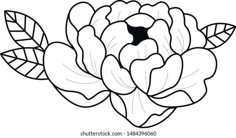 Flower Vector Graphic Art Work Stock Vector (Royalty Free) 1484396060 ...