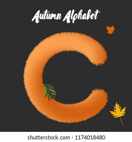 Fluffy Alphabet Letters Stock Vector (Royalty Free) 1174018480 ...