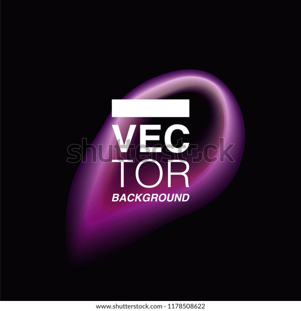 Fluid Neon Blended Color Background Vector Stock Vector (Royalty Free ...
