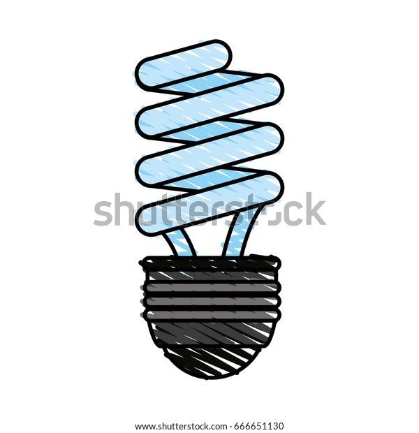 Fluorescent Lamp Vector Illustration Stock Vector (Royalty Free ...