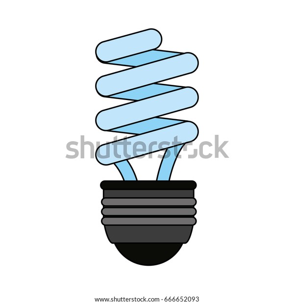 Fluorescent Lamp Vector Illustration Stock Vector (Royalty Free ...