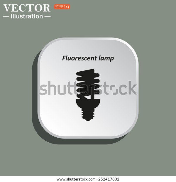 Fluorescent Lamp Vector Illustration Eps 10: เวกเตอร์สต็อก (ปลอดค่า ...