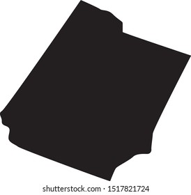 Fluvanna County Map State Virginia Stock Vector (Royalty Free ...