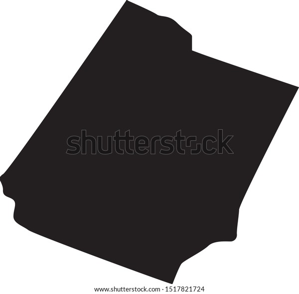 Fluvanna County Map State Virginia Stock Vector (Royalty Free ...