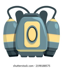 Fly Jetpack Icon Cartoon Vector Rocket Stock Vector (Royalty Free ...