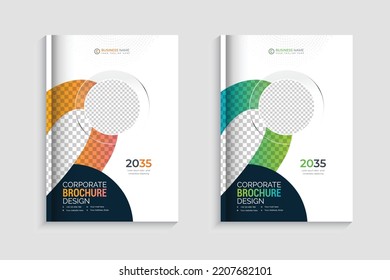 Flyer Design Book Cover Templates Layout Stock Vector (Royalty Free ...