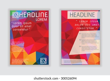 Flyer Poster Design A4 Size Template: เวกเตอร์สต็อก (ปลอดค่าลิขสิทธิ์ ...