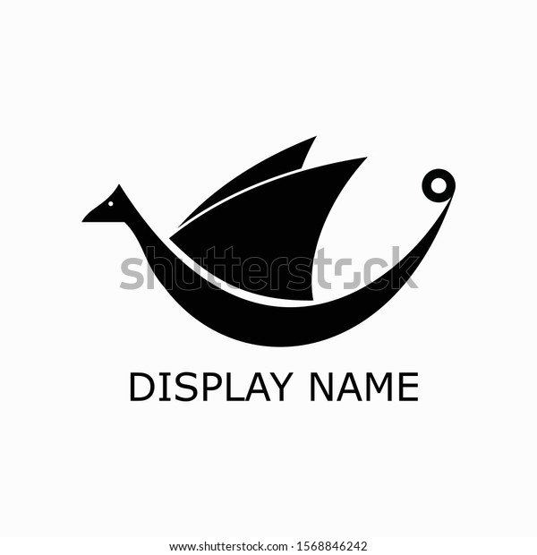 Flying Dragon Logo Vector Stock Stock Vector (Royalty Free) 1568846242 ...