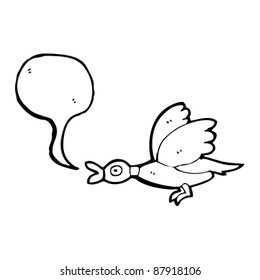 Flying Duck Cartoon Stock Vector (Royalty Free) 87918106 | Shutterstock