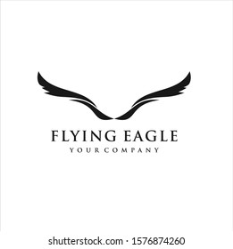 Flying Eagle Abstract Eagle Logo Design Stock Vector (Royalty Free) 1576874260