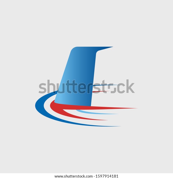 Flying Flight Logo Design Inspiration Stock Vector (Royalty Free ...