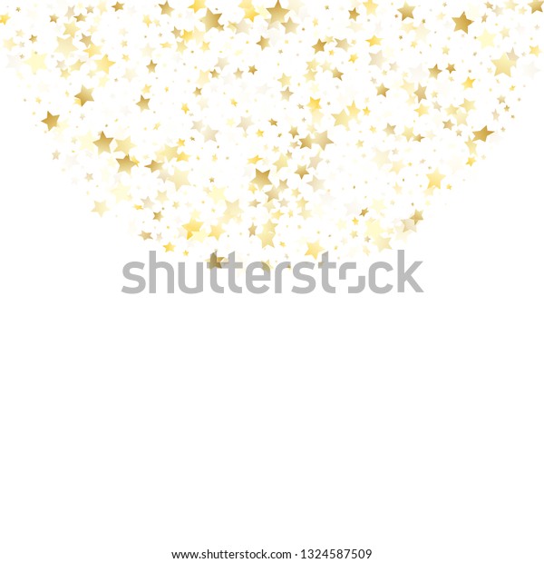 Flying Gold Star Sparkle Vector White: เวกเตอร์สต็อก (ปลอดค่าลิขสิทธิ์ ...