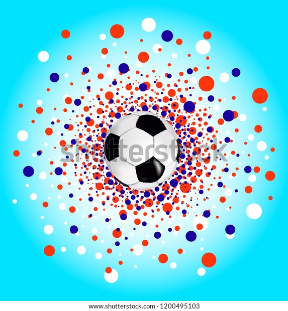 Flying Soccer Ball Stock Vector (Royalty Free) 1200495103 | Shutterstock