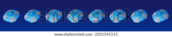 비행 UFO 소스 애니메이션 스프라이트 효과 스톡 벡터(로열티 프리) 2201541515 | Shutterstock
