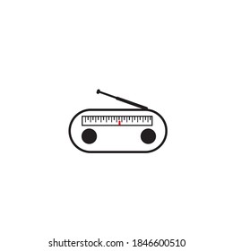 Fm Radio Logo Vector Design Ilustration Stock Vector (Royalty Free ...