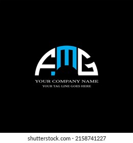 Fmg Letter Logo Creative Design Vector Stock Vector (Royalty Free ...