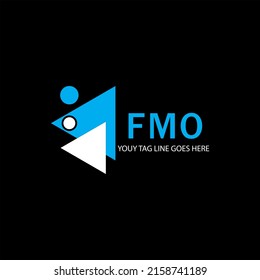 Fmo Letter Logo Creative Design Vector Stock Vector (Royalty Free ...