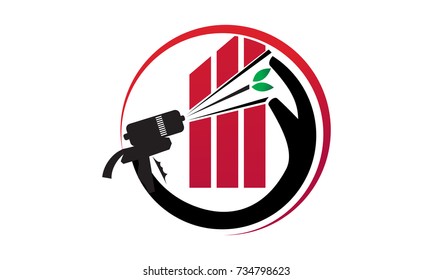 Foam Gun Insulation Stock Vector (Royalty Free) 734798623 | Shutterstock