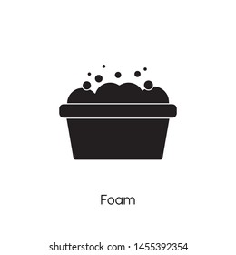 Foam Symbol Sign Design Vector: เวกเตอร์สต็อก (ปลอดค่าลิขสิทธิ์ ...