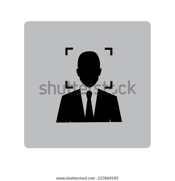 Focus Face Icon Stock Vector (Royalty Free) 223868185 | Shutterstock
