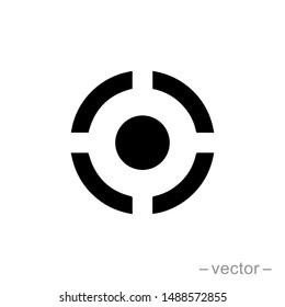 Focus Icon Focus Lens Vector Stock Vector (Royalty Free) 1488572855 ...