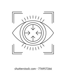 Focus Outline Icon Stock Vector (Royalty Free) 776957266 | Shutterstock