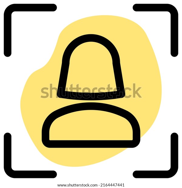 Focusing On Female User Profile Picture Stock Vector (Royalty Free ...