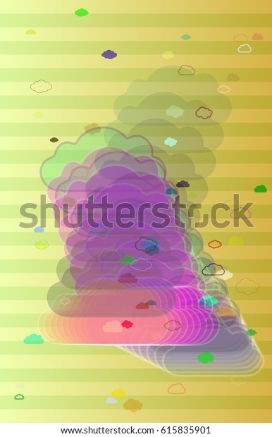 Fog Art Design Stock Vector (Royalty Free) 615835901 | Shutterstock