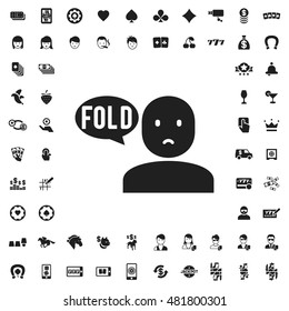 Fold Icon Illustration Isolated Vector Sign Stock Vector (Royalty Free ...