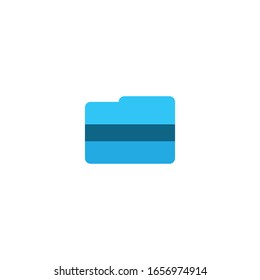 Folder Icon File Archive Symbol Logo Stock Vector (Royalty Free ...