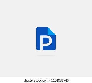 Folder Letter B Logo Icon Stock Vector (Royalty Free) 1104087812