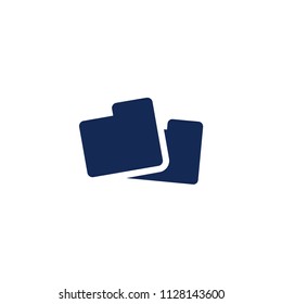 Folders App Icon Stock Vector (Royalty Free) 1128143600 | Shutterstock