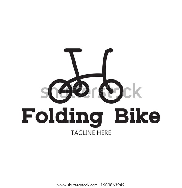 Folding Bike Logo Vector Illustration Stock Vector (Royalty Free ...