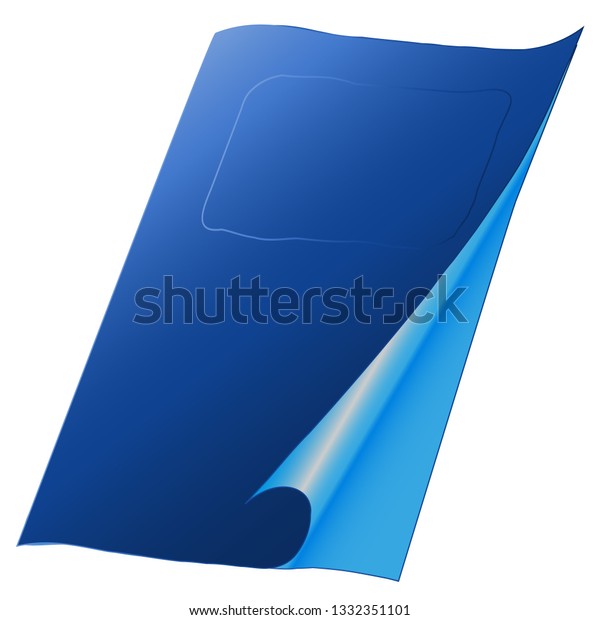 Folds Edge Paper Stock Vector (Royalty Free) 1332351101 | Shutterstock