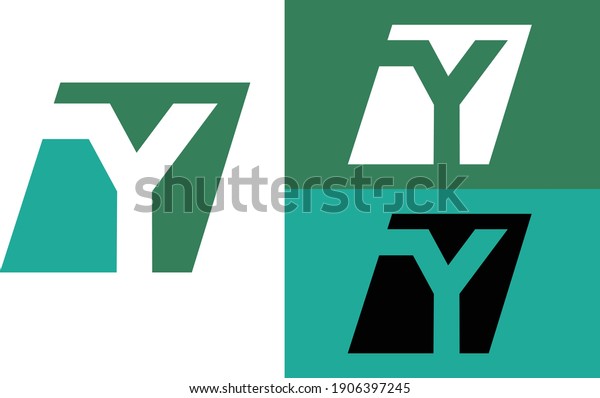 Font Vector Graphic Letter Y Best Stock Vector (Royalty Free ...
