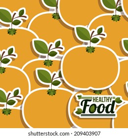 Food Background Design Vector Illustration Stock Vector (Royalty Free ...