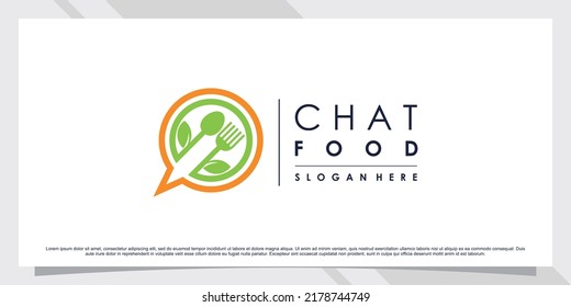 3,623 Food chat logo Stock Vectors, Images & Vector Art | Shutterstock