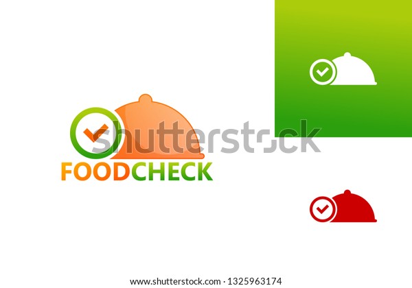 Food Check Logo Template Design Vector Stock Vector (Royalty Free ...