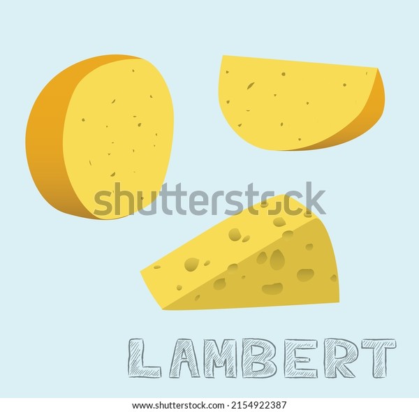 Ilustración de vectores Lambert tipo queso: vector de stock (libre de ...