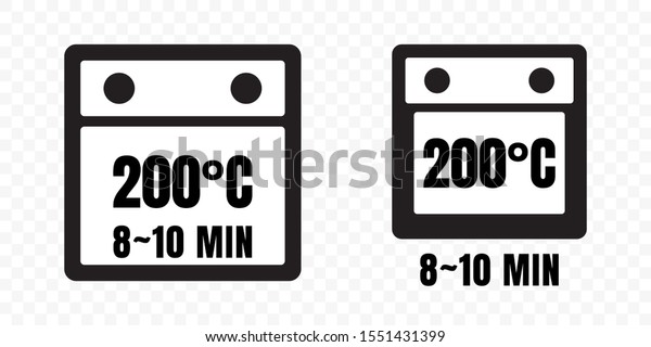 Food Cooking Package Instruction Vector Label Stock Vector (Royalty ...