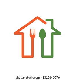Food House Icon Logo Design Element Stock Vector (Royalty Free) 629701553