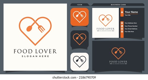 Food Logo Design Creative Concept Premium Stock Vector (Royalty Free ...