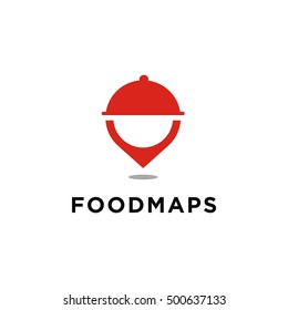 Food Maps Logo Vector Stock Vector (Royalty Free) 500637133 | Shutterstock