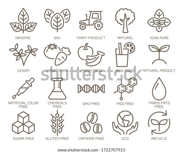 Food Safety Vector Icon Set Stock Vector (Royalty Free) 1722707923