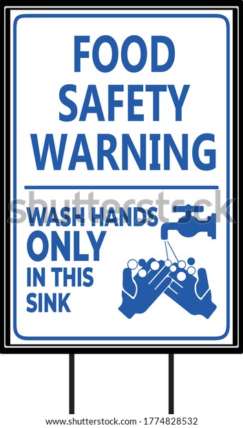 Food Safety Warning Set Mandatory Sign: เวกเตอร์สต็อก (ปลอดค่าลิขสิทธิ์ ...