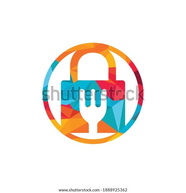 Food Security Vector Logo Design Template: เวกเตอร์สต็อก (ปลอดค่า ...